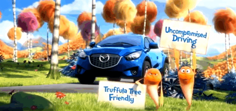 Remember That Time Mazda Used "The Lorax" to Promote Its New SUV?