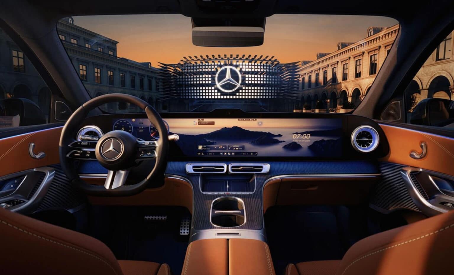 Mercedes Unveils Glc Electric With Record-Breaking Dashboard Screen