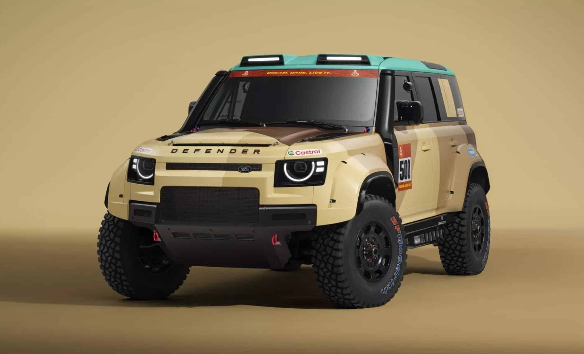 Land Rover Unveils Defender Dakar D7X-R: Flight Mode and a V8 Engine ...