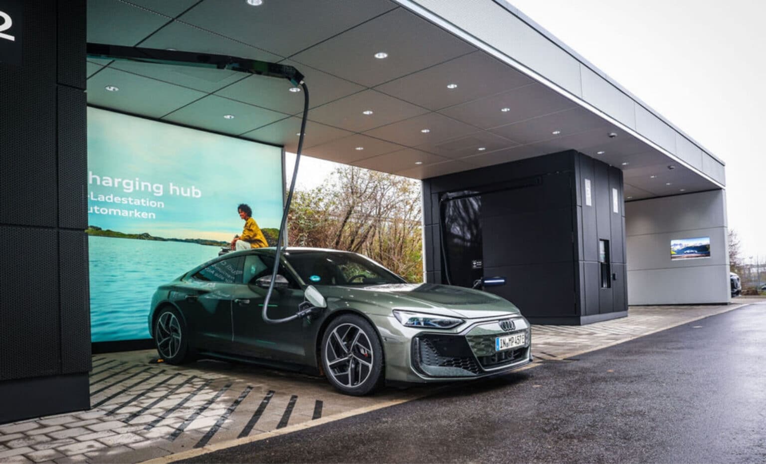 The Future of EV Charging: Audi’s Ultra-Fast Hub with Second-Life Batteries