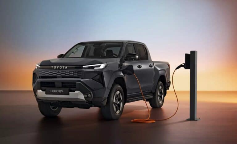 Toyota Launches First Electric Hilux With 257 km Range and New Terrain ...