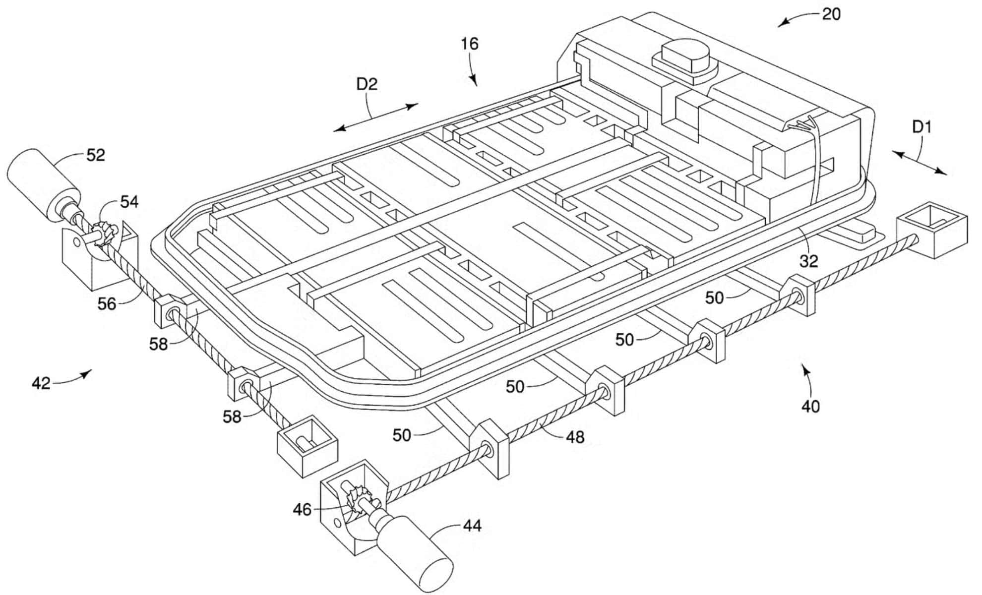 Nissan Files Patent for a Moving Battery That Slides Inside Its ...