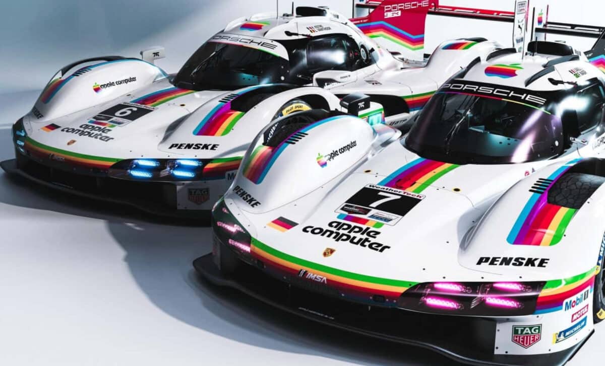 Porsche Brings Back Iconic Apple Livery on 963 Race Cars for a One-Time ...