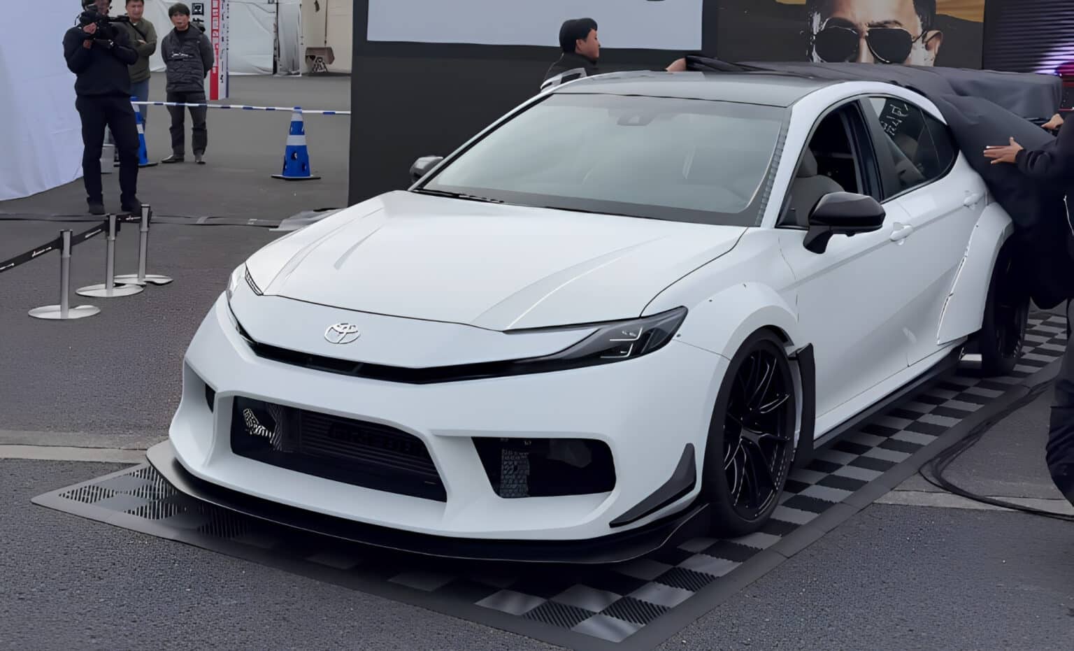 Toyota Stuffed Two Turbo Engines Into a Camry, Creating a Seven ...